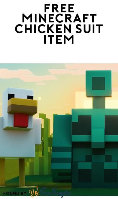 FREE Minecraft Inflatable Chicken Suit Character Creator Item