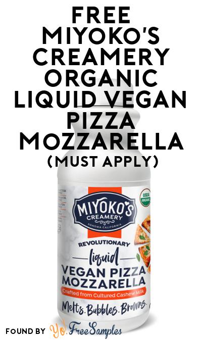 FREE Miyoko's Creamery Organic Liquid Vegan Pizza Mozzarella At Social ...