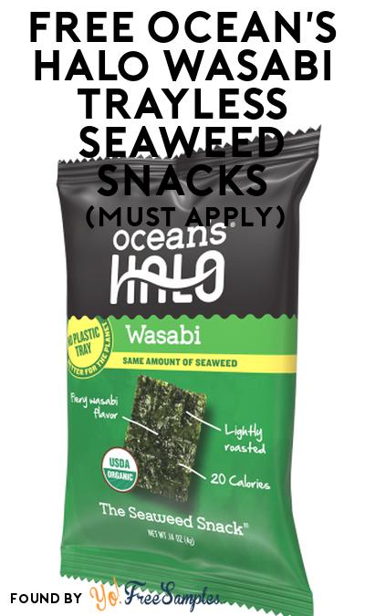 FREE Ocean's Halo Wasabi Trayless Seaweed Snacks At Social Nature (Must ...