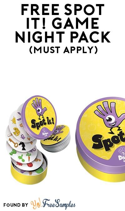 FREE Spot It! Game Night Pack (Must Apply To Host Tryazon Party)